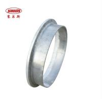 China Aluminum Alloy European Standard Manhole Cover Seat Ring for Tank Truck Nozzle Compatibility Guaranteed for sale