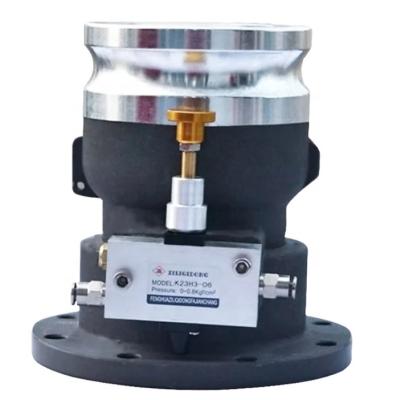 China 0.4Mpa Nominal Pressure Aluminum Alloy Vapor Recovery Joint for Fuel Tanker Truck Oil Removal Made Easy for sale