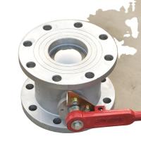 China 0.6Mpa Nominal Pressure 3 Inch Aluminum Round Ball Valve for Opening and Closing Control in Truck Tanker for sale