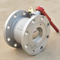 China 0.6Mpa Nominal Pressure 3 Inch Aluminum Round Ball Valve for Opening and Closing Control in Truck Tanker for sale
