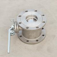 China 3 Inch Stainless Steel Round Ball Valve for Fuel Tanker High Pressure Resistance for sale