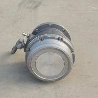 China Manual Aluminium Alloy API Oil Adaptor Drain Valve for Oil Tank Truck High Flow Rate and 0.6Mpa Nominal Pressure for sale