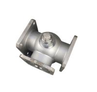 China Tank Truck Accessories Ball Valve with Stainless Steel Four-position Three-way and Ambient Temperature Control for sale