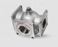 China Tank Truck Accessories Ball Valve with Stainless Steel Four-position Three-way and Ambient Temperature Control for sale