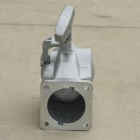 China Oil Tank Truck French-Style Load Unload Valve and Flange Connection with Fluorine Rubber Sealing Material for sale