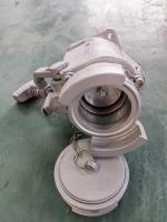 China Oil Tank Truck French-Style Load Unload Valve and Flange Connection with Fluorine Rubber Sealing Material for sale