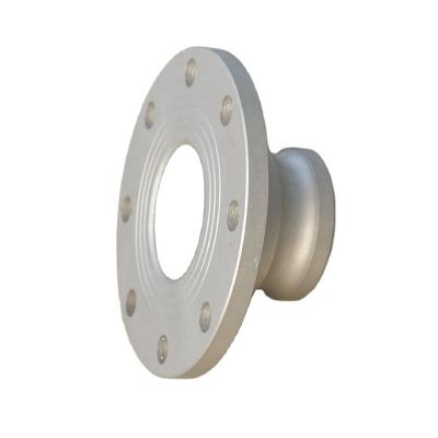 China 4 Inch Fuel Truck Quick Connectors Aluminum Alloy Round Male Flange Customizable for Your Fuel Transfer Needs for sale