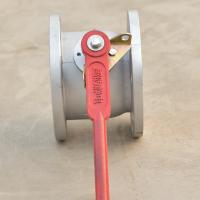 China Customized Support 3 Inch Aluminum Alloy Tube Ball Valve for Truck Tanker Non-corrosion Material for sale