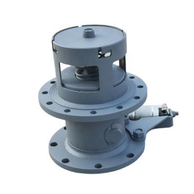 China 6inch Fuel Oil Tank Mechanical Pneumatic Emergency Bottom Valve with 25kg Capacity High Flow Rate for sale