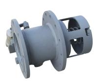 China 6inch Fuel Oil Tank Mechanical Pneumatic Emergency Bottom Valve with 25kg Capacity High Flow Rate for sale
