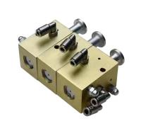 China Compressed Air Applicable Aluminum Alloy 2-compartment Pneumatic Combination Switch for Tank Truck for sale