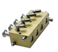 China Compressed Air Applicable Media Aluminum Alloy 3-Compartment Pneumatic Combination Switch for Tank Truck -20- 70 Design for sale