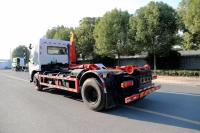 China Diesel Fuel Type Togo Telescopic Arm Lifting Garbage Truck with Dongfeng Chassis Sleeve Arm for sale