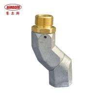 China 360 Degree Rotation 6 Point Aluminum Alloy Fuel Gun Connector With Precise Fuel Control for sale