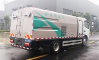 China Eco-Friendly Pure Electric Guardrail Cleaning Vehicle 18000 Gross Vehicle Weight for Seamless Highway Barrier Maintenance for sale