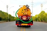 China Special Vehicle 15000L High Pressure Flusher Cleaning Vacuum Suction Truck with Diesel Fuel Type 190HP for sale