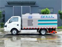 China Vacuum Sanitation Cleaning Truck Pure Electric Cleaner Vehicle for sale