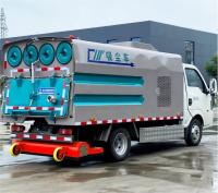 China Vacuum Sanitation Cleaning Truck Pure Electric Cleaner Vehicle for sale