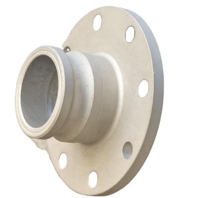 China 4 Inch Fuel Truck Quick Connectors Aluminum Alloy Round Male Flange for Optimal Functionality for sale