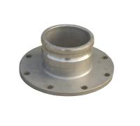 China 4 Inch Fuel Truck Quick Connectors Stainless Steel Round Male Flange for Smooth Connection for sale