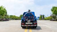 China Pure Electric Fecal Suction Truck Eco-Friendly Solution for Waste Disposal Requirements for sale