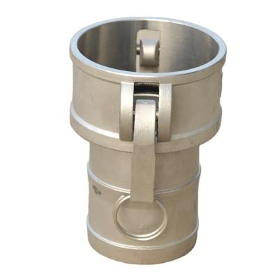 China DN100 4 Inch Stainless Steel Quick Connector Female End for Effective Oil Loss Prevention for sale