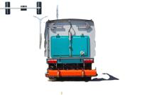 China Dongfeng Pure Electric Road Vacuum Cleaner Truck 90km/h Max Speed for sale