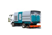 China Dongfeng Pure Electric Road Vacuum Cleaner Truck 90km/h Max Speed for sale