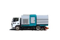 China Dongfeng Pure Electric Road Vacuum Cleaner Truck 90km/h Max Speed for sale