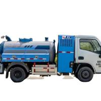 China Small Diesel Sanitation Cleaning Truck 4x2 Urban And Rural Street Suction Truck for sale