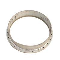 China 580mm Stainless Steel Manhole Cover Seat Ring for Tank Truck Welding Connection and Certificate Guaranteed for sale
