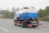 China 115 HP Dorica Diesel Engine Sewage Suction Truck with Performance Dimensions 5000x2000x2500mm Emission Standard EURO 5 for sale