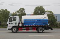 China 115 HP Dorica Diesel Engine Sewage Suction Truck with Performance Dimensions 5000x2000x2500mm Emission Standard EURO 5 for sale