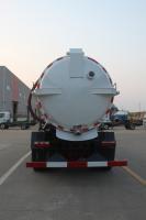 China EURO 6 Emission Standard Dongfeng Guo6 Sewage Suction Truck Rotating Boom and Italian Jurop Vacuum Pump for Quick Cleaning for sale