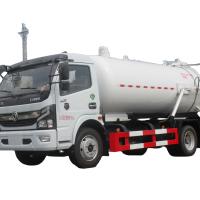 China strength Sewage Suction Truck Dongfeng Guo6 Kaipu 4 * 2 Gross Vehicle Weight 11995 Dimensions L x W x H mm * for sale