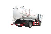 China strength Sewage Suction Truck Dongfeng Guo6 Kaipu 4 * 2 Gross Vehicle Weight 11995 Dimensions L x W x H mm * for sale