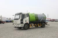 China 18000kg Jiefang J6L Sewage Suction Truck Vehicle Diesel Manual Transmission for sale