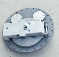 China Fuel Tanker Double Breathing Valve Manhole Cover Durable Design for High Flow Rate and Temperature Control for sale