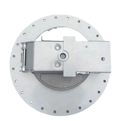 China 16 Inch Oil Tanker Clamp Manhole Cover For Truck Carbon Steel -20°- 70° Design Tempreture for sale