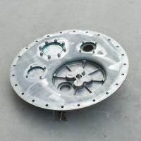 China 304 Stainless Steel European Standard Manhole Cover for Tank Truck -20- 150 Temperature and High Flow Rate for sale