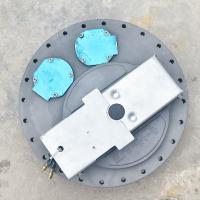 China 16 Inch Fuel Tanker Truck Manhole Cover with Light Fuel Oil Medium and Aluminum Alloy for sale