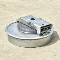 China Easy-to-Install Carbon Steel 16 Inch Clamp Manhole Cover for Tank Truck for sale