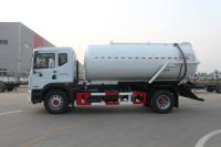 China Italian Jurop Vacuum Pump And Rotating Boom Featured Dongfeng Guo6 Sewage Suction Truck For Heavy-Duty Waste Management for sale