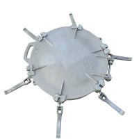 China Nitrile / Fluorine Rubber / Silicone Aluminum Alloy Quick Opening Manhole Cover for Heavy Duty Applications for sale