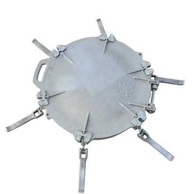 China Nitrile / Fluorine Rubber / Silicone Aluminum Alloy Quick Opening Manhole Cover for Heavy Duty Applications for sale