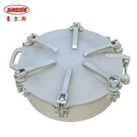 China Nitrile / Fluorine Rubber / Silicone Aluminum Alloy Quick Opening Manhole Cover for Heavy Duty Applications for sale