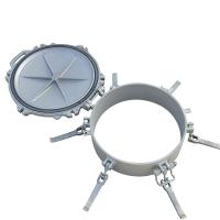 China Nitrile / Fluorine Rubber / Silicone Aluminum Alloy Quick Opening Manhole Cover for Heavy Duty Applications for sale