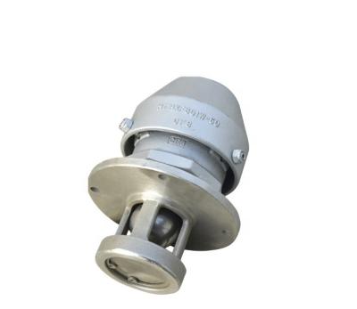 China Oil Tank Truck Parts Stainless Steel Breathing Valve with Flange 0.5-0.8mpa Gas Source Pressure Compatible for sale