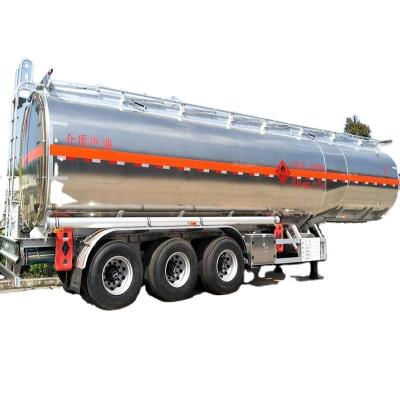 China 6950x2200x2760mm Oil Fuel Tank Semi Trailer Truck Safe Long Distance Transportation Solution for sale
