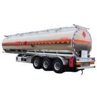 China 6950x2200x2760mm Oil Fuel Tank Semi Trailer Truck Safe Long Distance Transportation Solution for sale